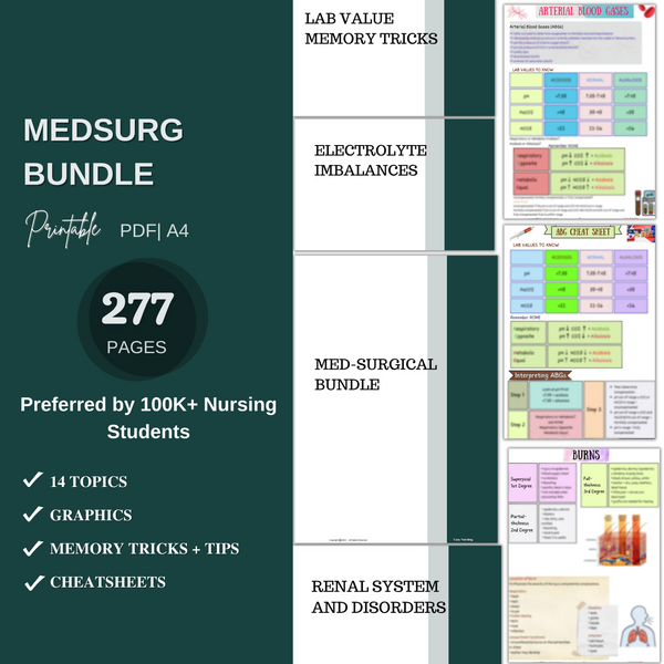 The Ultimate Nursing School Bundle | Nursing School & NCLEX Study Guid ...